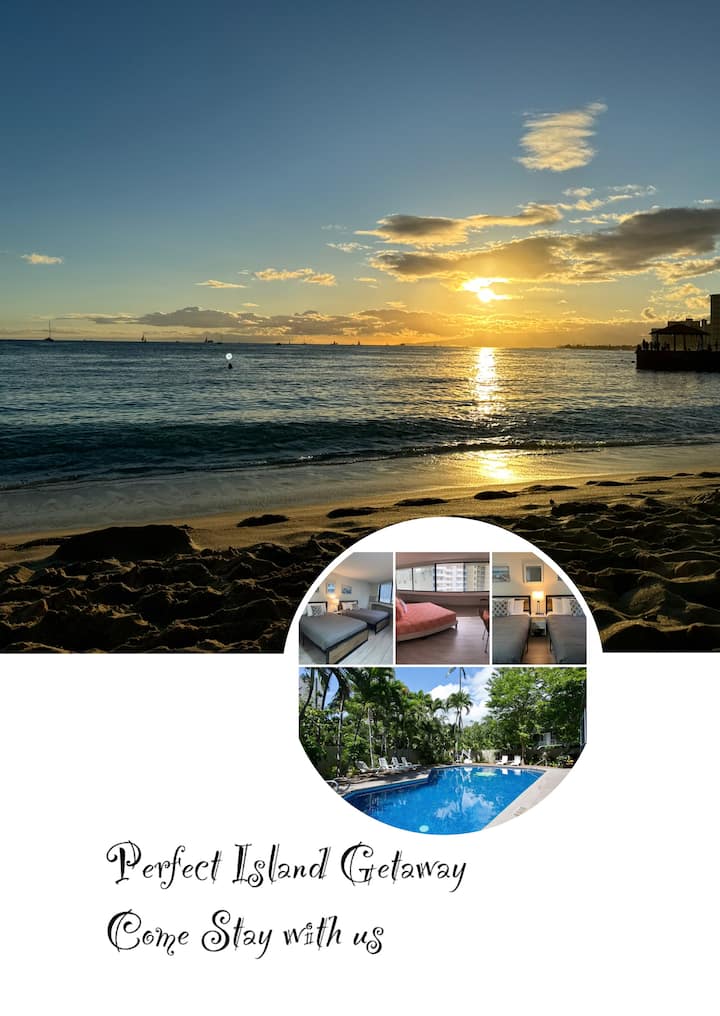 Group Summer Stay - 3 Studios In Waikiki - Honolulu