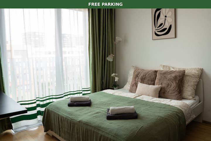 The Centrum Park Apartment · Free Parking - Prague