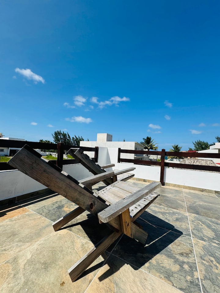 Casa De Playa Santorini. Costa Esmeralda (Casitas) - Costa Esmeralda