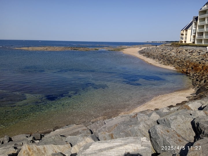 Bord De Mer 
Appartement Vue Sur Le Port Et Océan - La Turballe