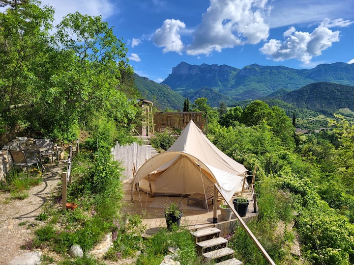 Domaine Thym Et Romarin - Tente Lodge - Drôme