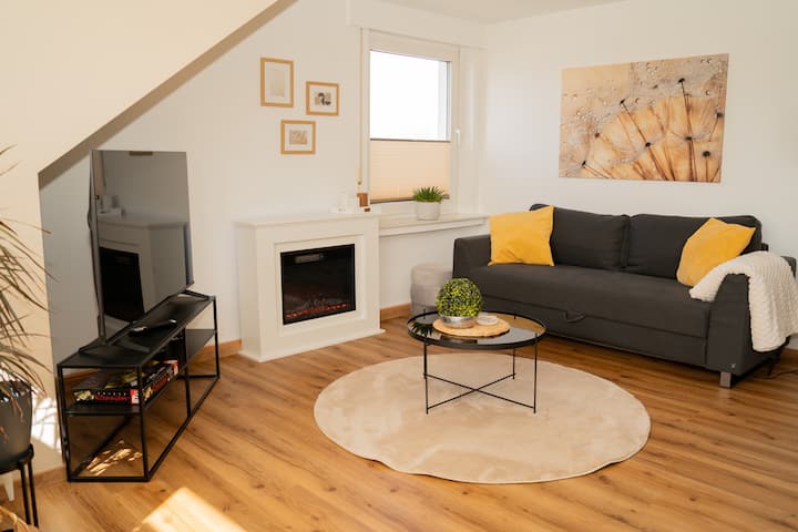 Cheminée, Enregistrement 24&nbsp;H/7, Parking, Calme, - Paderborn