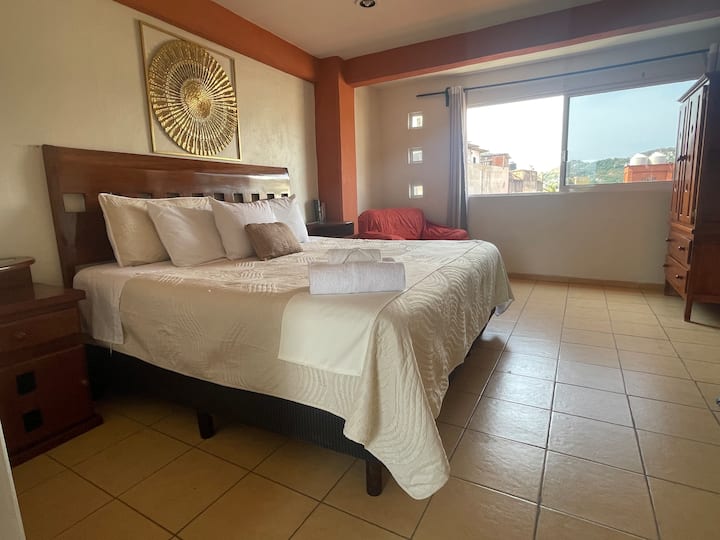 ¡Loft Rayito De Sol! Centro Zihuatanejo Con A/c - Zihuatanejo