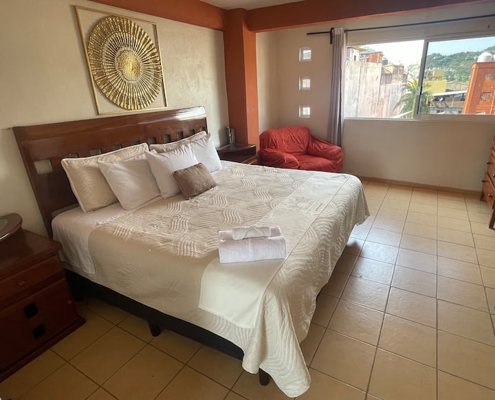 ¡Loft Rayito De Sol! Centro Zihuatanejo Con A/c - Zihuatanejo