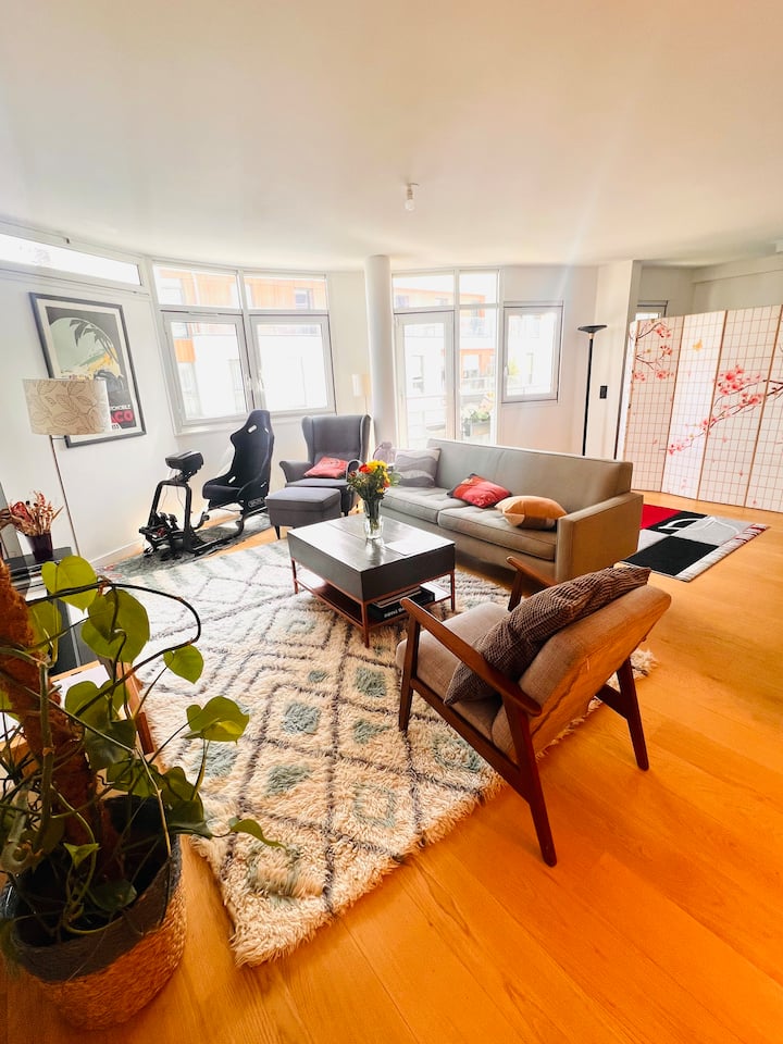 Spacious & Modern 100m2, 3 Bedroom 3 Bathroom Apt - Boulogne-Billancourt