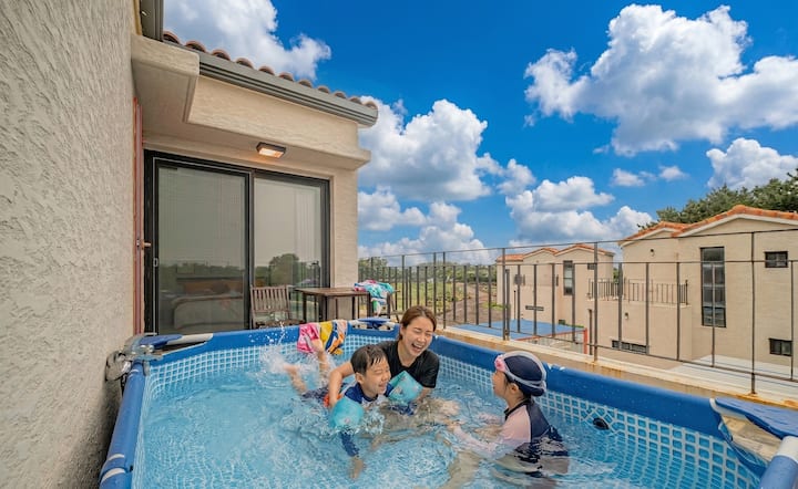 프라이빗 가족/단체 워크샵, 하도해변 2분, 환상적인 성산일출봉/우도 오션뷰_미니풀패밀리동 - Jeju-si