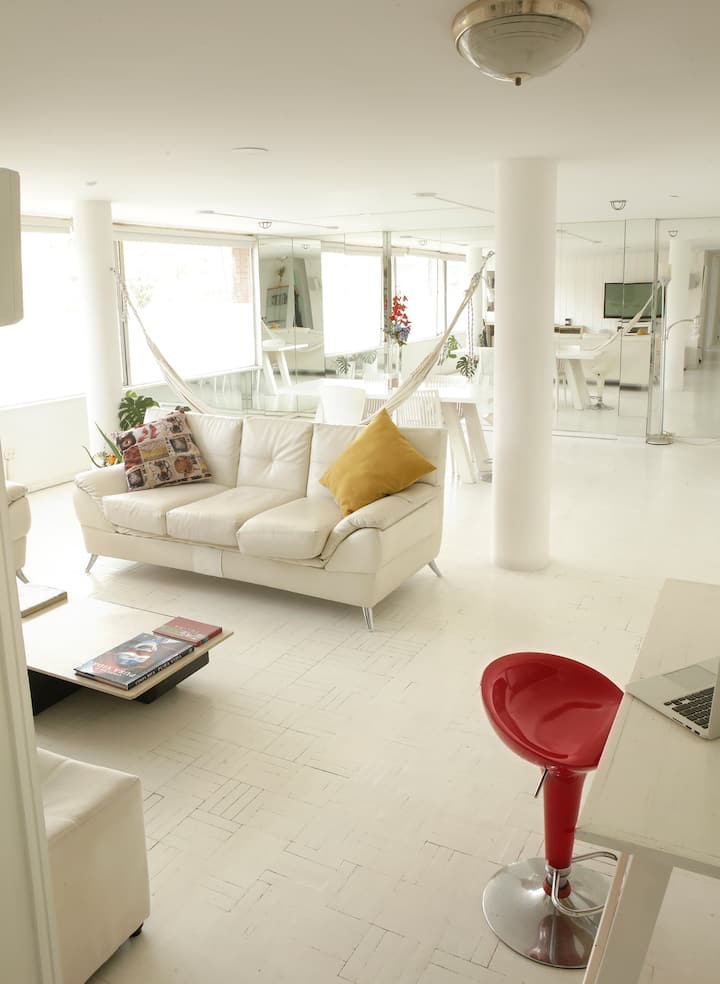 Spacious And Bright Apartment Zona Rosa Zona T - Bogotá