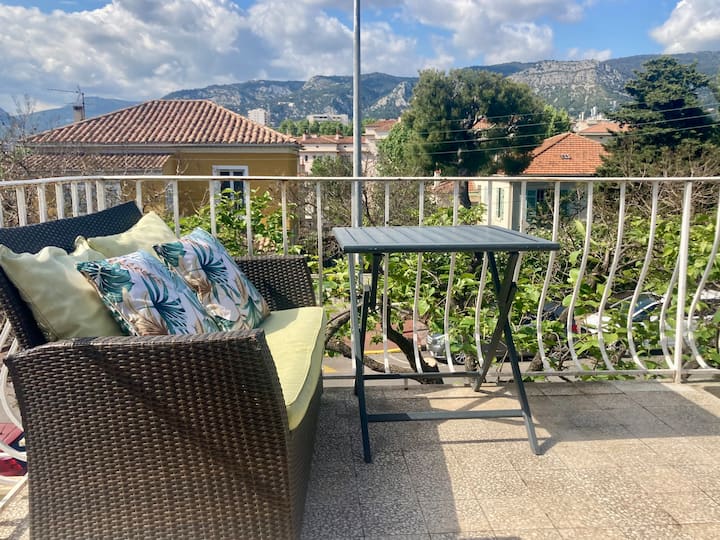 Confortable Appart Au Mourillon Avec Climatisation - Toulon