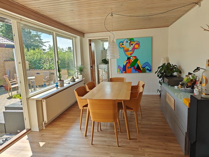 Dejligt Hus Med Skøn Terasse - Odense