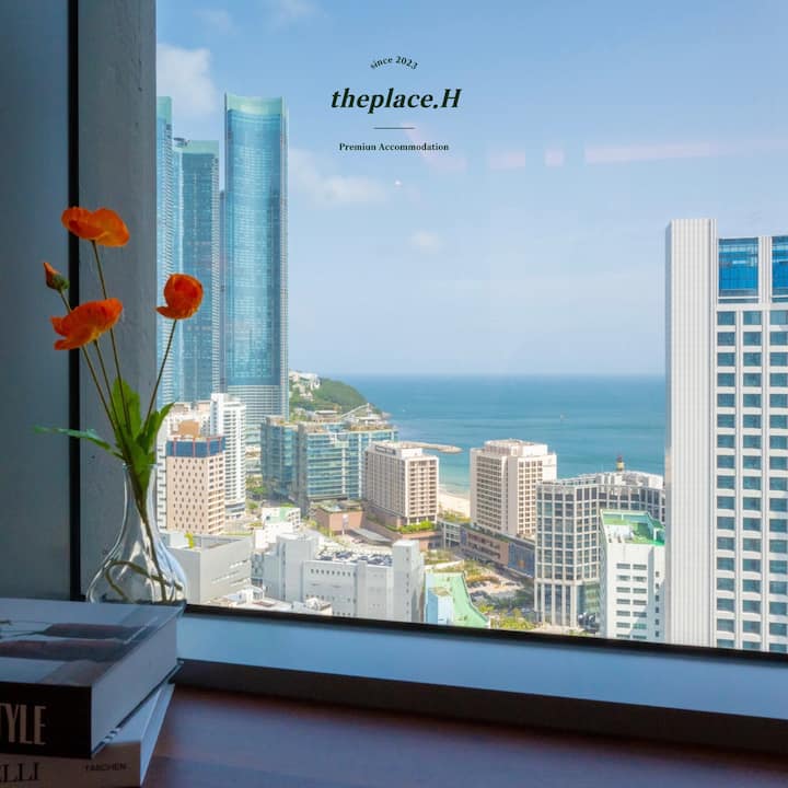 Theplace.h-08 > 2beds+소파베드 | 초고층 오션포인트 트리플 | 최대5인 - Busan