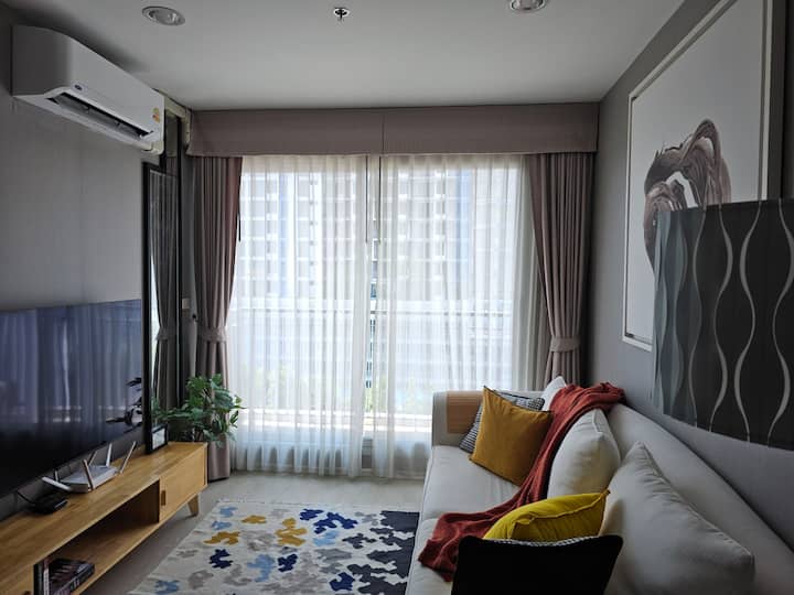Modern 2br Bangkok Cbd, 8 Min Walk To Skytrain - Bangkok