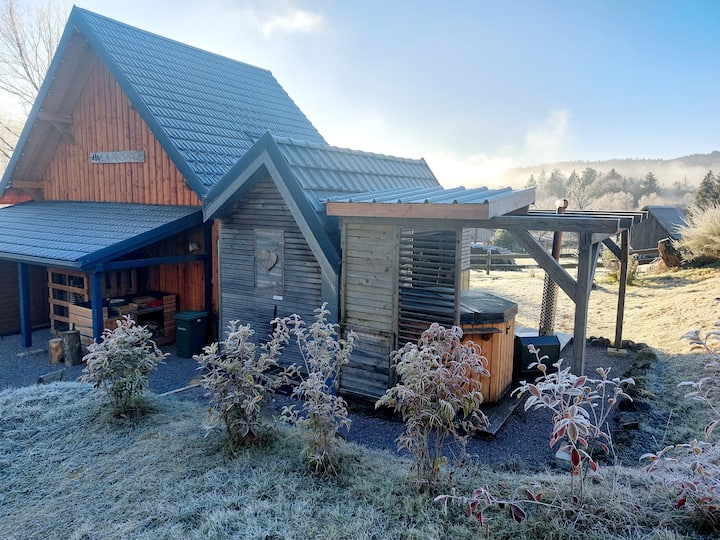 Le Champ Des Oiseaux - Chalet Et Spa Privatif - Alsace