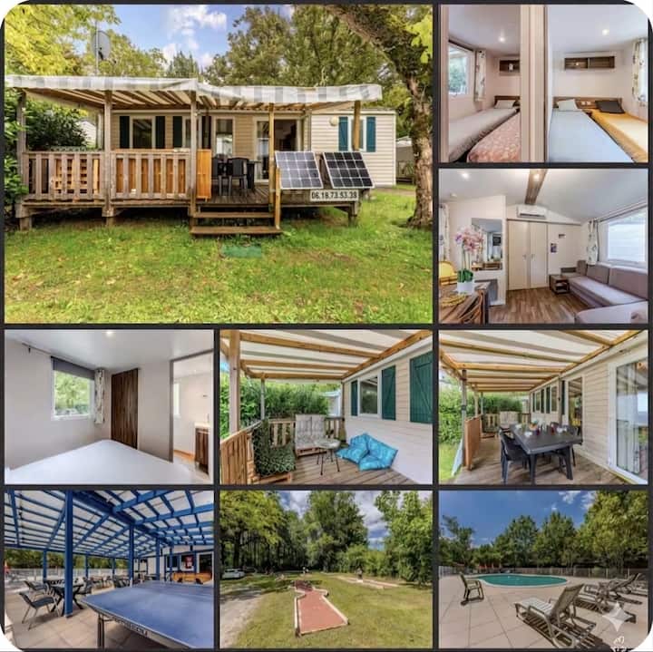 Mobil Home 3 Ch Clim L’orée Des Landes - Mézos