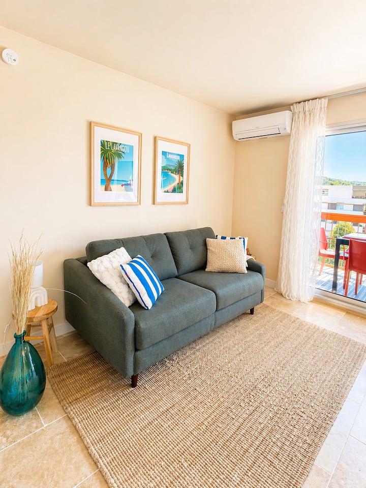 Plage & Soleil Appartement Cosy à 2 Pas Des Plages - Bormes-les-Mimosas