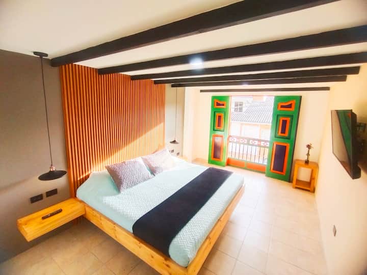 Habitación Cama King 303 X 2 Baño Privado Wi-fi Tv - Salento, Colombia
