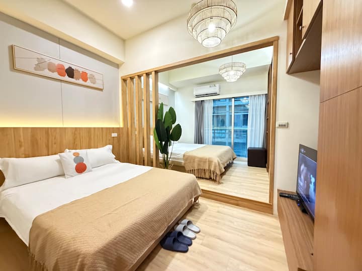 Guao  No 5 北歐4人房-西門站步行3分鐘 - 萬華區