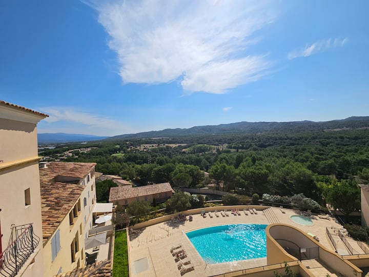 Appartement 6p Climatisé, Piscine, Garage Privatif - Mallemort