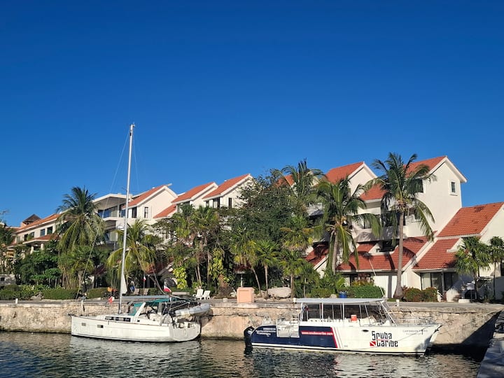 Loft Avec Vue Sur La Marina De Puerto Aventuras - Puerto Aventuras