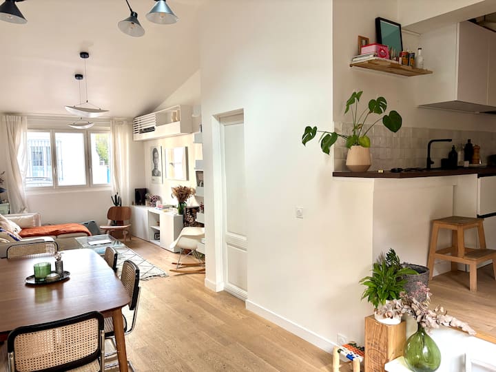 Maison 2 Chambres, Jardin, Clim, Calme Et Charme - Bordeaux