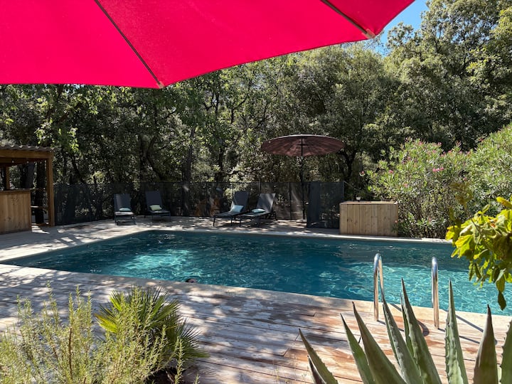 Villa Cassolette Avec Piscine - Tourtour