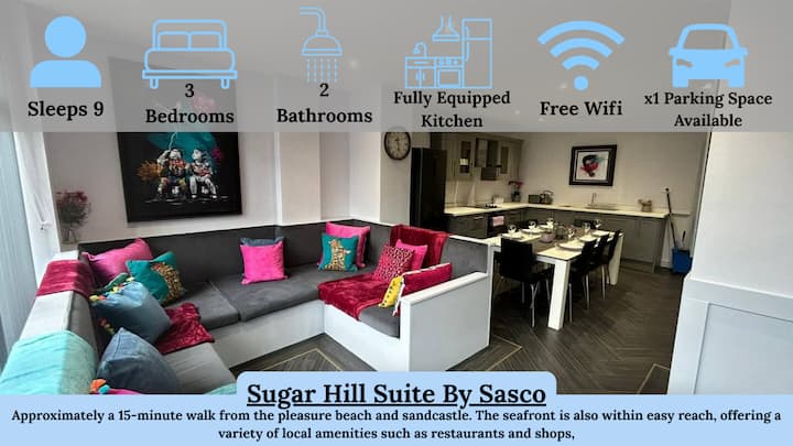 Sugar Hill Suite-prestige-appartement-salle De Bai - Lytham St Annes