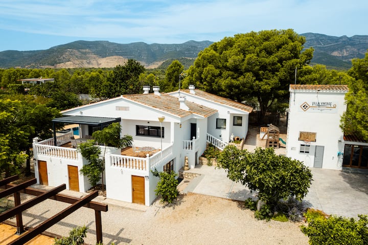 Villa Vintage - Villa De Luxe Rurale - Ulldecona