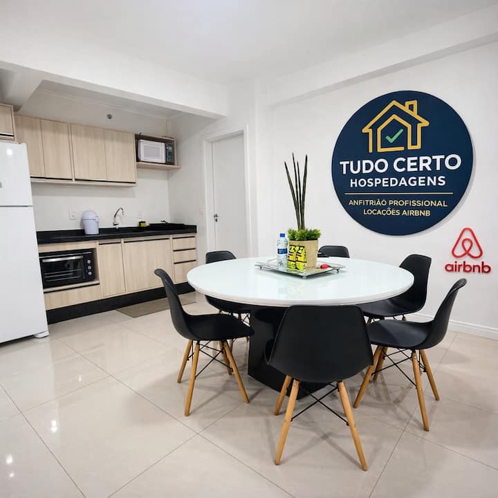 Apto 7p, 2qtos Wi-fi+1 Vaga-gaspar-3km Blumenau. - Gaspar