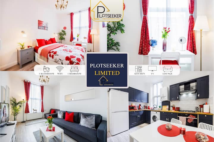 1br | Sleeps 5 | 1 Min To Tube | West Kensington - Fulham