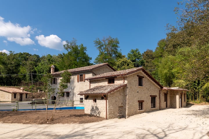 Mulino In Sabina, Casale Con Spa E Piscina - Italy