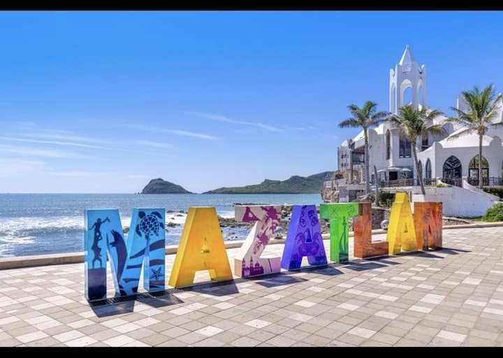 Comodo Departamento Cerca De La Playa. - Mazatlán