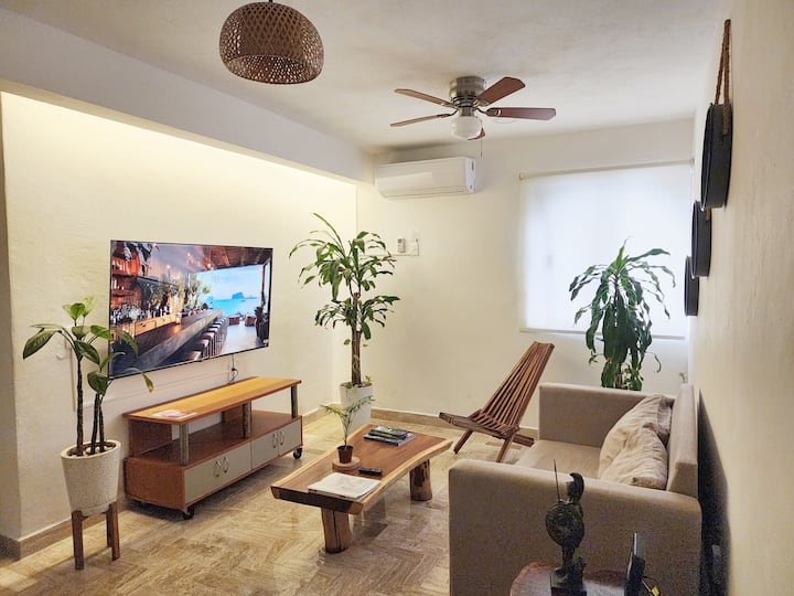 Departamento Coral, Cómodo Y Céntrico - Cancún