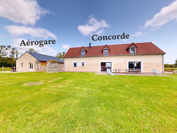 Concorde Aérogare 25pers : Jacuzzi, Baby Airhockey - Francja