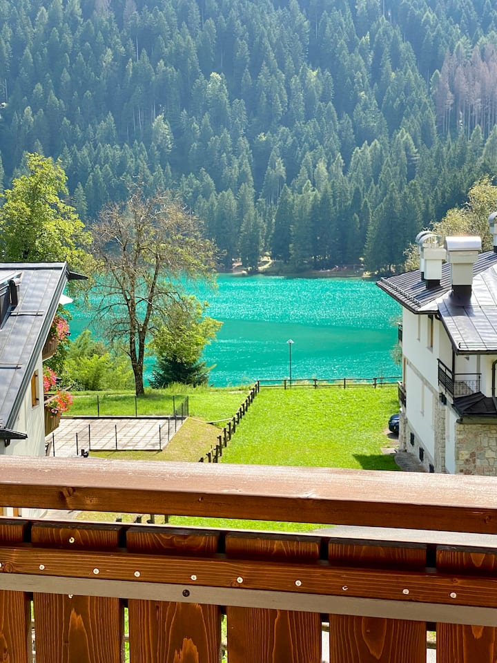 Lake View Two-room Apartment - Auronzo