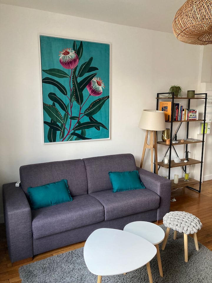 Hyper Centre Lumineux Avec Balcon - Le George Sand - Tours