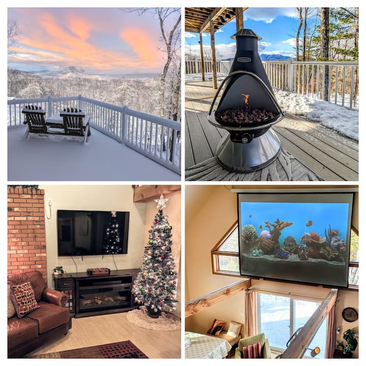 Tranquil Mountain View And Ski @ Hygge Hut Getaway - New Hampshire (State)