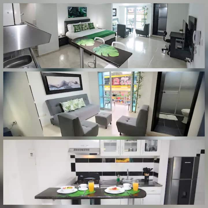 Aparta-estudio Central, Comodo Y Moderno Con A.a - Acacias