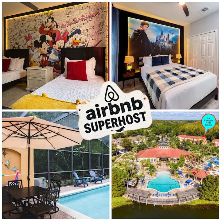 Universal/disney 4br Resortfamilyvilla|privatepool - Kissimmee, FL