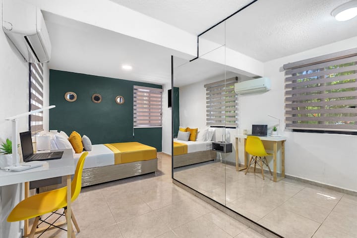 Depa En El Corazón Del Centro De Cancún Sm 31 - Cancún