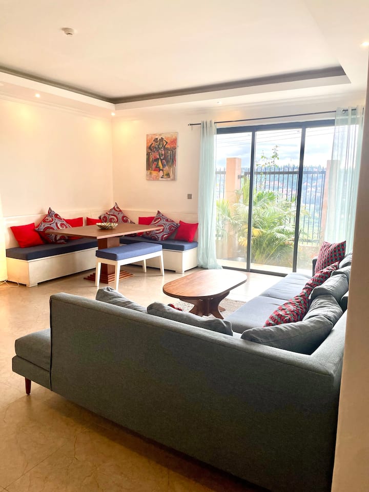 Spacious Condo With A Garden And Valley Views - Rwanda