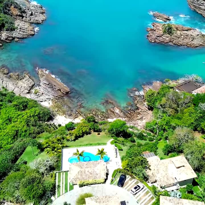 Pé Na Areia E Vista Incrível De Todos Ambientes - Brazil