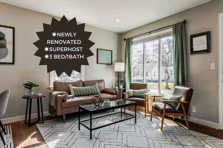 Goodrich Leisure 3 Bed/1 Bath By Capitalcityvacay - Lansing, MI