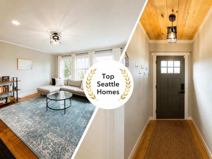 Gorgeous Modern 4bd Getaway | Office | Patio - Seattle, WA