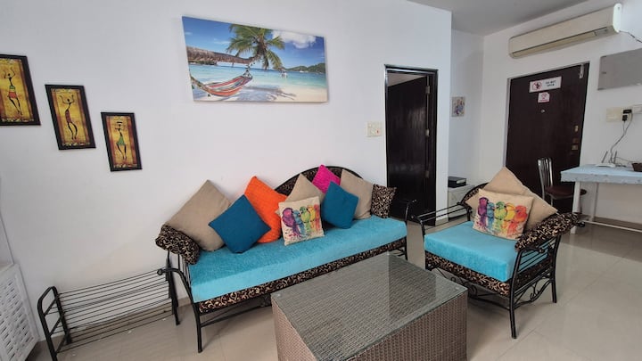 King's Suites -Poolfront Grd Fl, 2bhk Flat, Arpora - Goa
