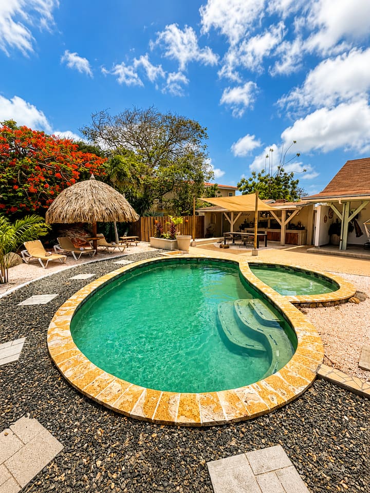 Dreamy Pool 2br Oasis 8 Min To Eagle Beach - Aruba