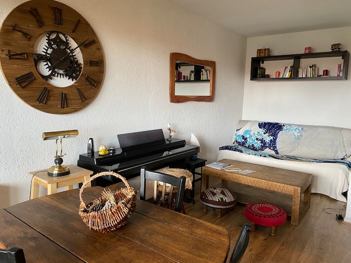 Joli T2 Plein Ouest Vue Sur L'océan. - Seignosse