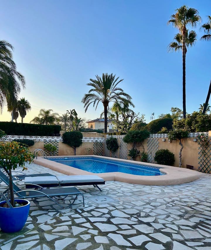 Etage Indépendant Dans Villa, Rooftop Et Piscine - Dénia