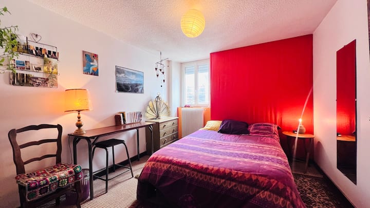 Chambre Plein Centre (Réservé Aux Femmes) - Auray