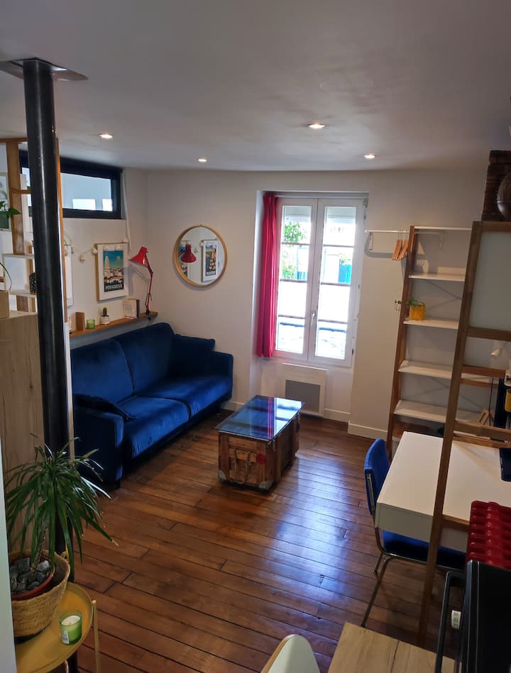 Studio Rénové Centre-ville Stationnement Gratuit - Périgueux