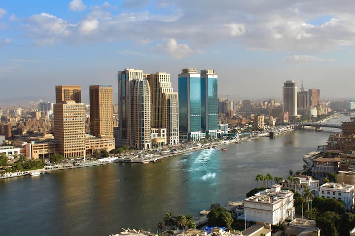 Panoramic Lovely Nile Views In Zamalek - Kairo