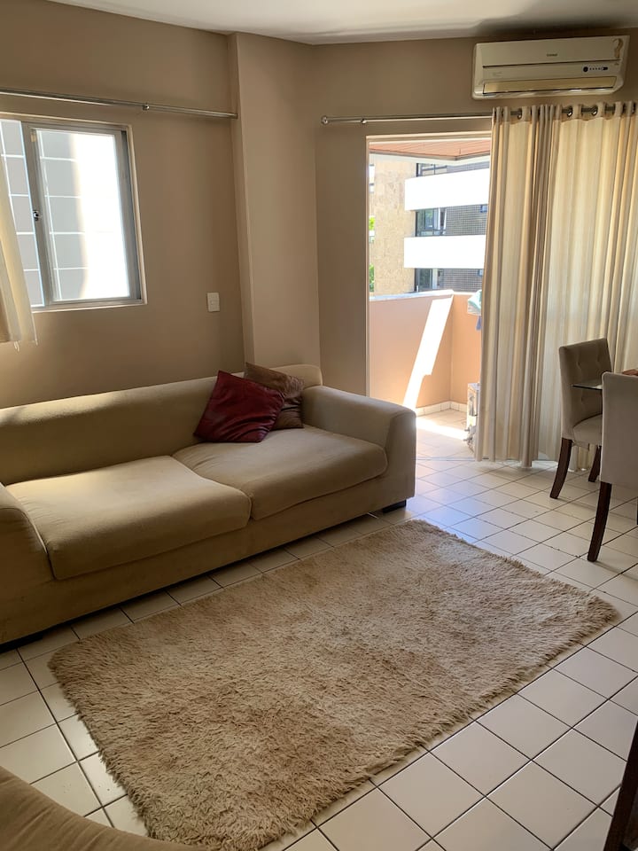 Apto Mobiliado 1 Quadra Da Praia - Maceió